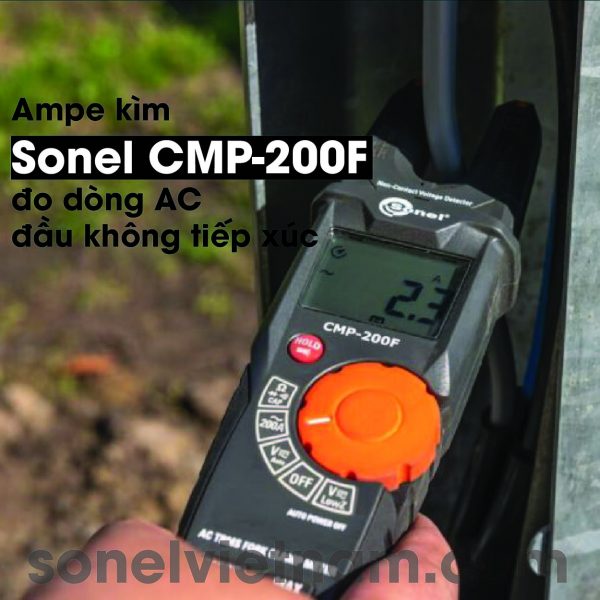 Ampe kìm kỹ thuật số Sonel CMP-200F